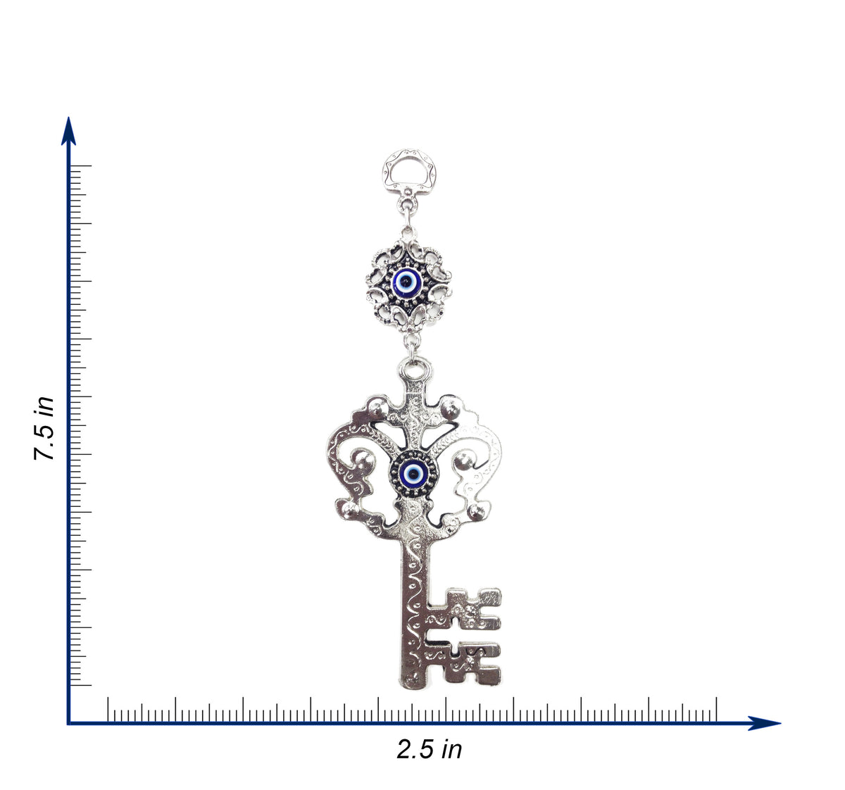 Evil Eye Large Key home accessory #5236 – LuckyEyeUSA